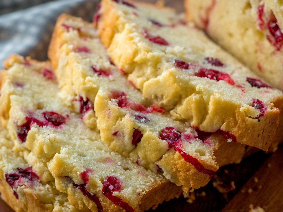 Cream Cheese Cranberry Loaf – Delish Club
