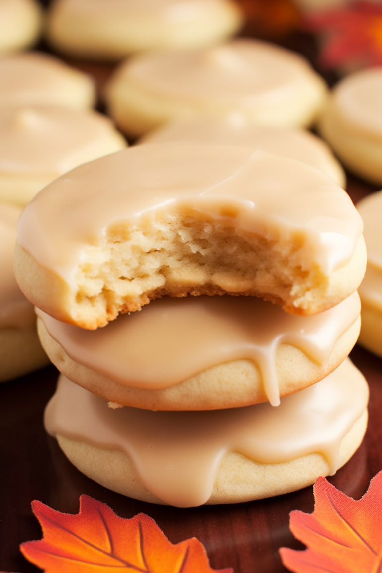 Maple Cookies With Maple Icing • Delish Club